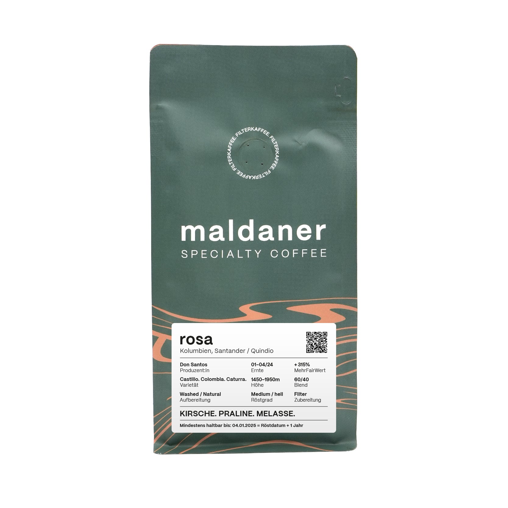 Pink Colombia Blend Fancy Filter – Maldaner Coffee